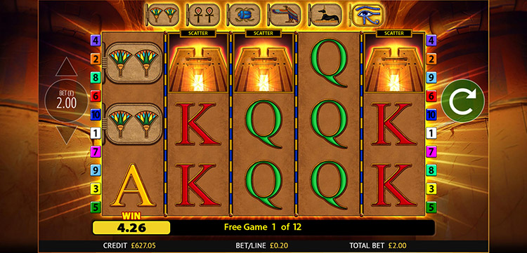 Play Eye Of Horus Slot Machine Online at Mega Casino