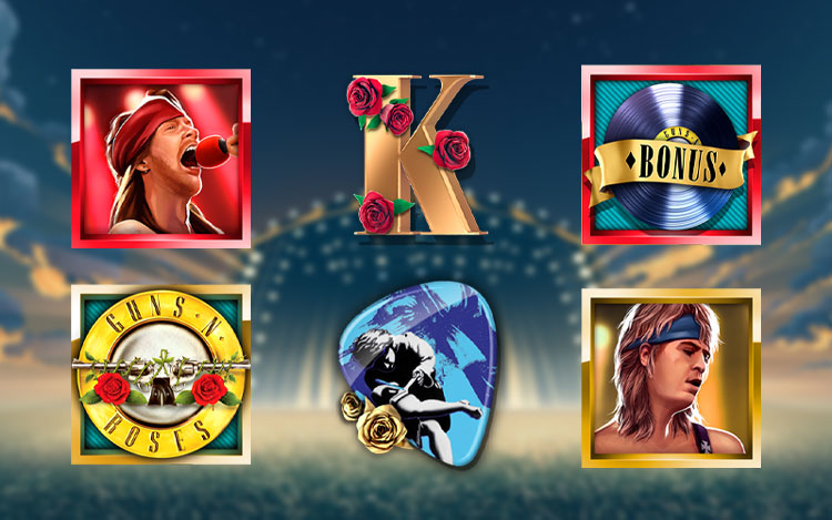 Play Guns N' Roses Slot Machine Online at Mega Casino