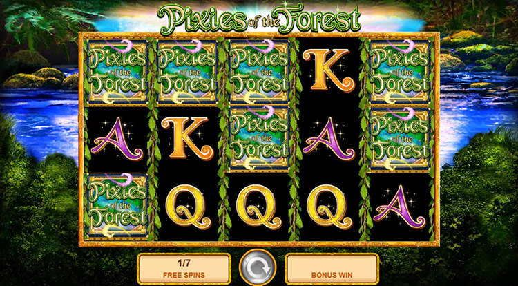 Play Pixies of the Forest Slot Machine Online at Mega Casino